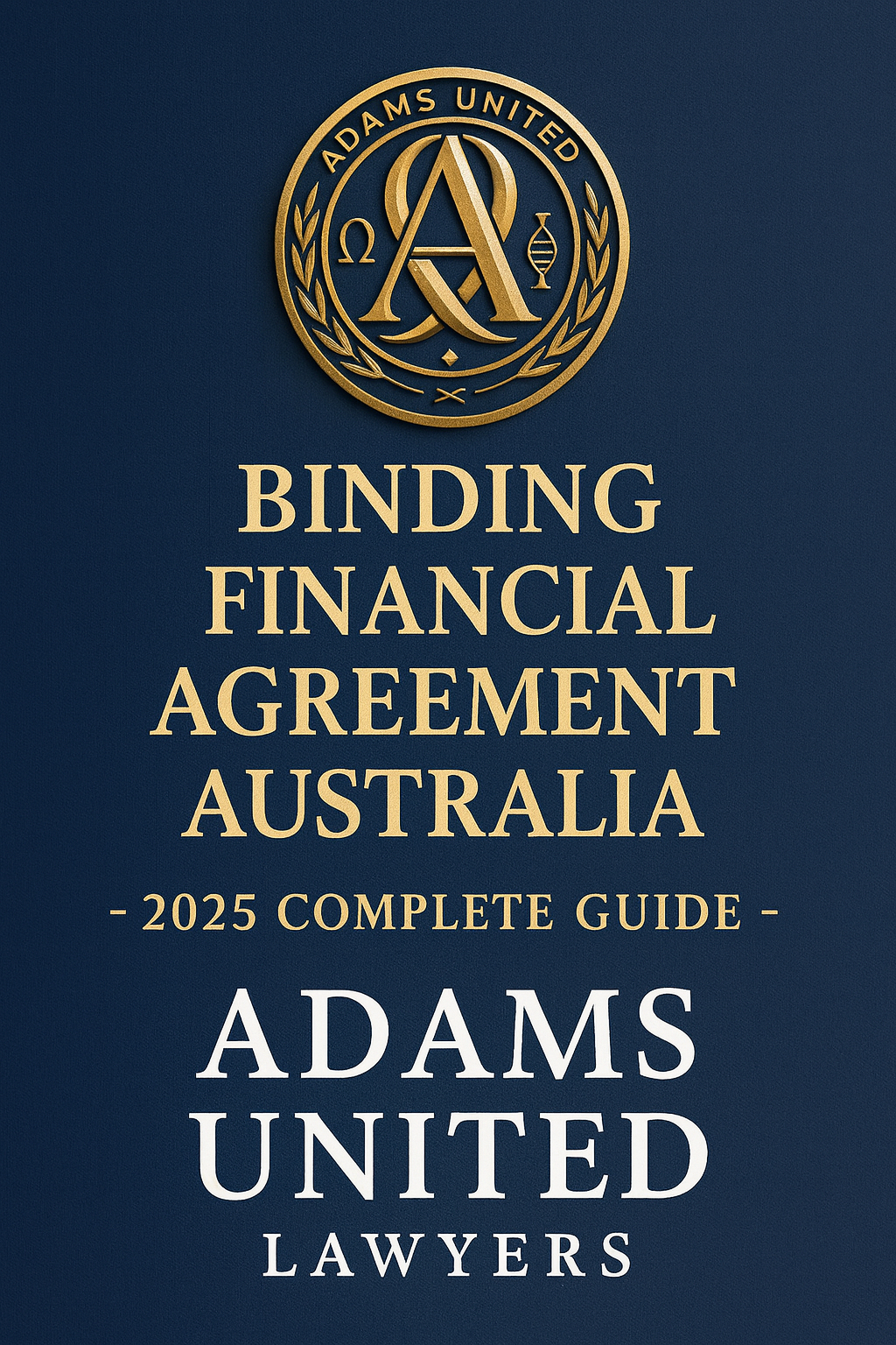 Binding Financial Agreement Australia - Adams United Lawyers
